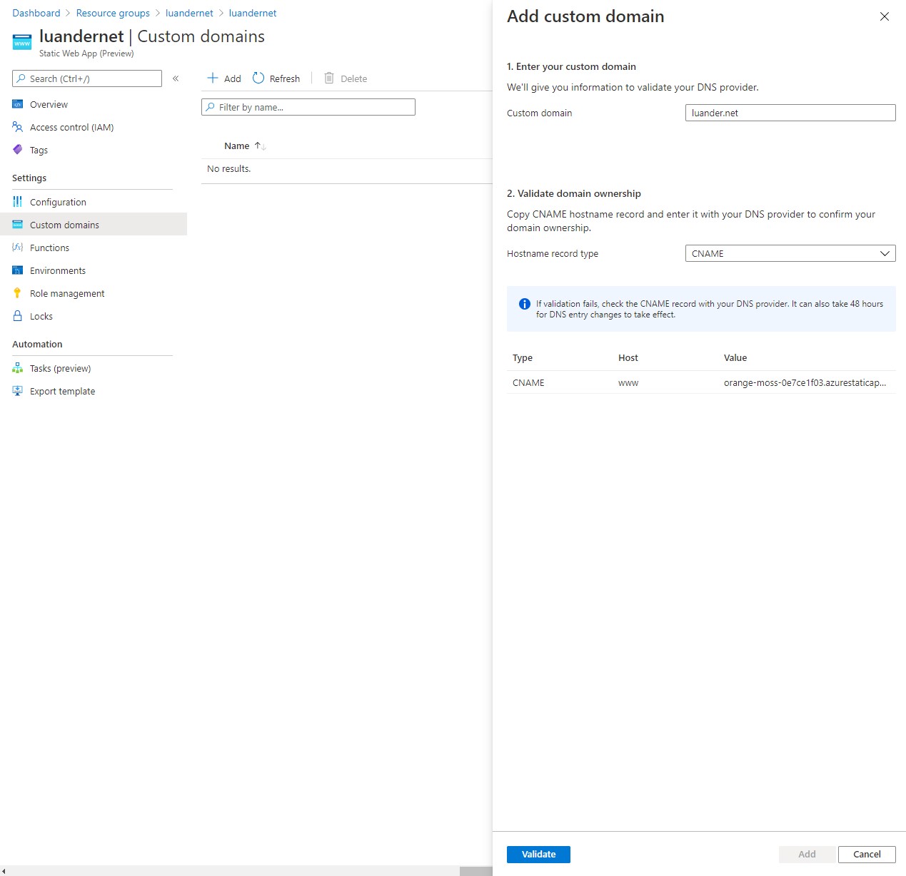 Deploying Jekyll Site To Azure Static Web Apps Luander